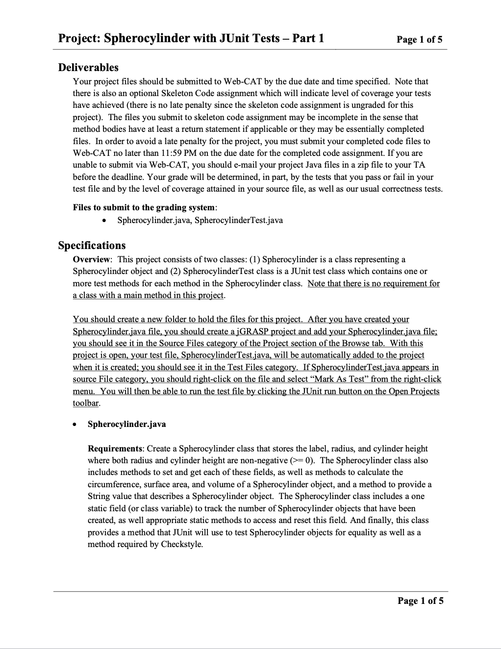Solved Deliverables Your project files should be submitted | Chegg.com