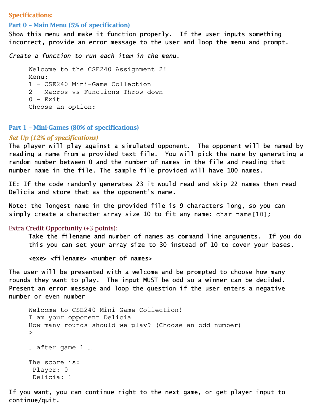 Solved I'm having trouble on part 1 of this assignment, | Chegg.com