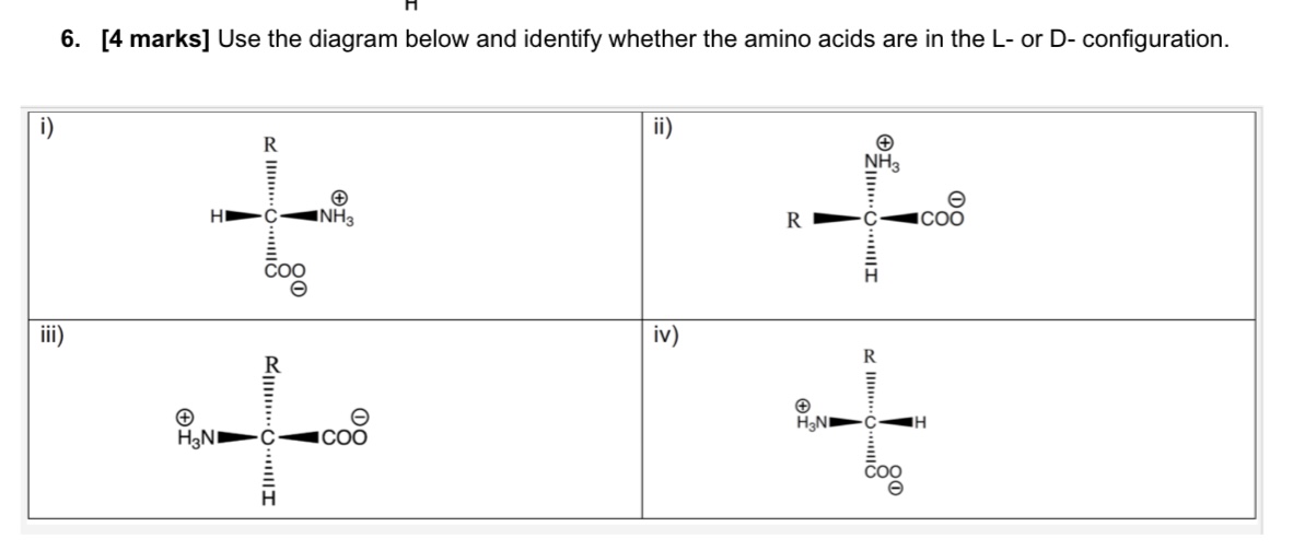 Solved 6. [4 marks] Use the diagram below and identify | Chegg.com