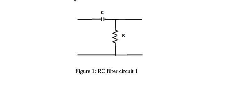 Solved 1 ) Calculate the transfer function of the RC | Chegg.com