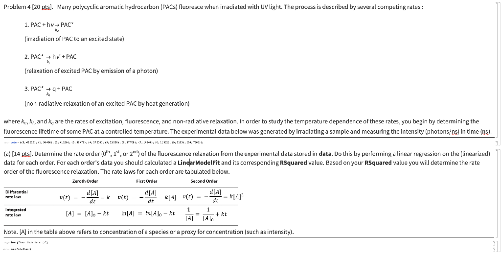 Please use Mathematica format of coding to solve this | Chegg.com