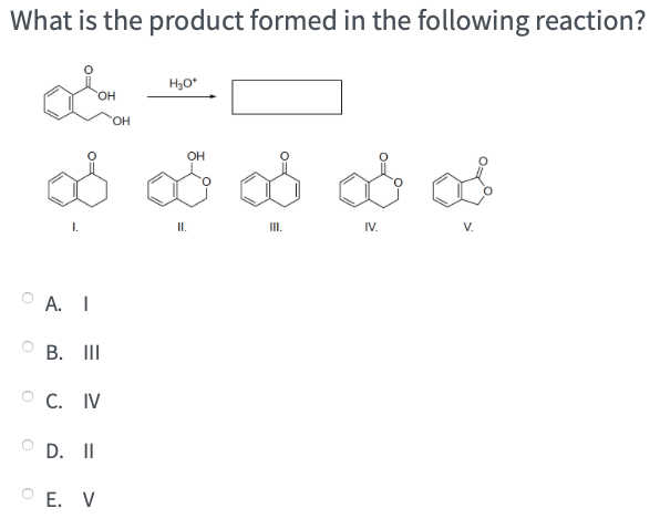 Solved What is the product formed in the following reaction? | Chegg.com