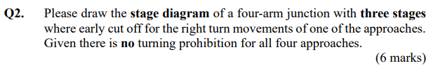 Solved Q2. ﻿Please draw the stage diagram of a four-arm | Chegg.com