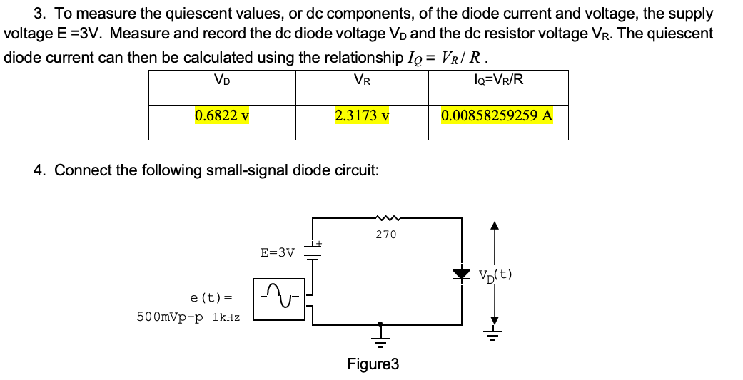 Solved 1. Calculate and record the current values in Table | Chegg.com