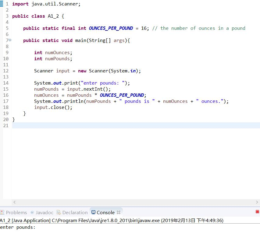 Solved Please solve in java. 1.Rewrite assignment 1.2 | Chegg.com