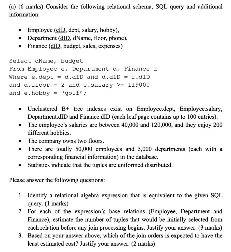 Solved Identify a relational algebra expression that is | Chegg.com