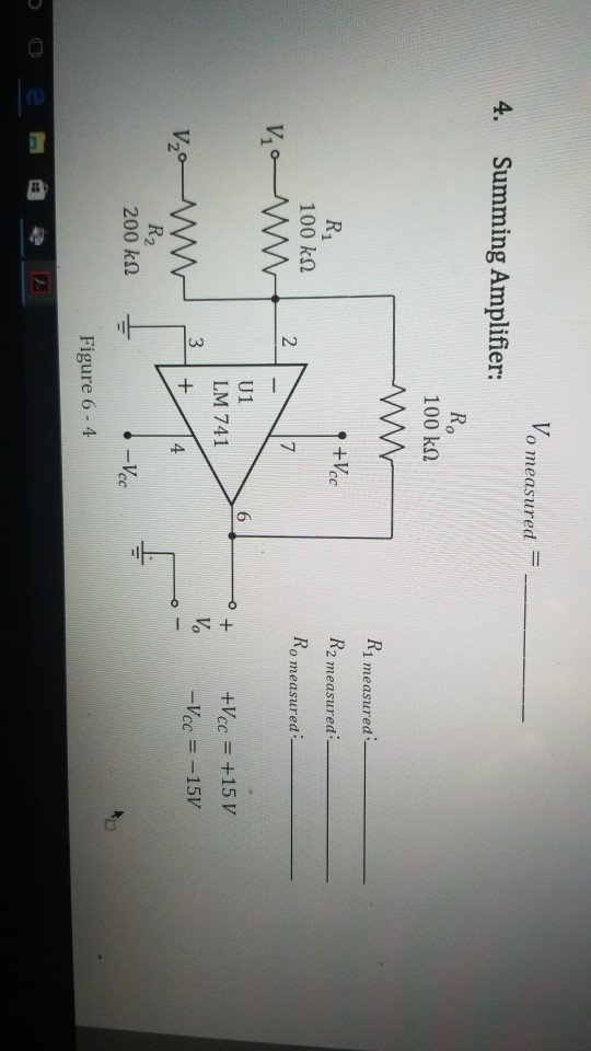 Solved 1 Calculate The Voltage Gain For The Inverting 0362