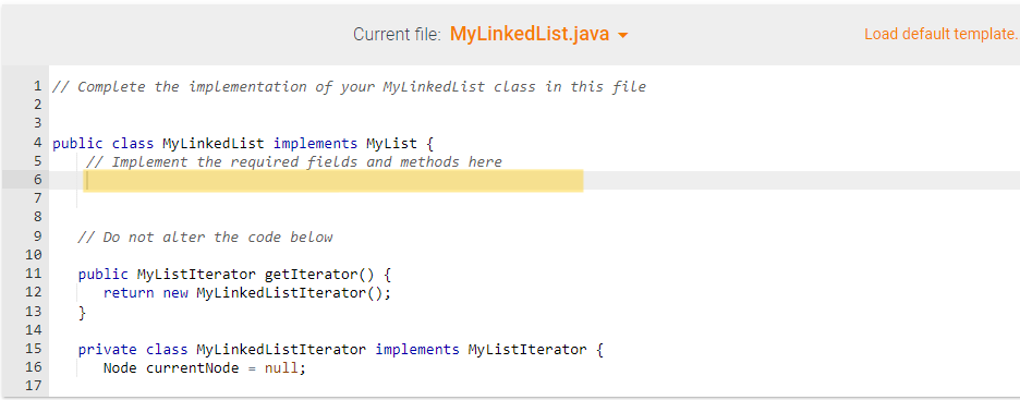 Solved Please use JAVA Solve for files MyArrayList.java and | Chegg.com Solved Please use JAVA Solve for files MyArrayList.java and | Chegg.com