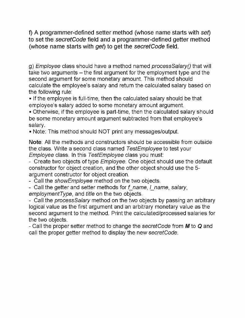 Solved CODING IN C# PROGRAMMING Write/define a class | Chegg.com