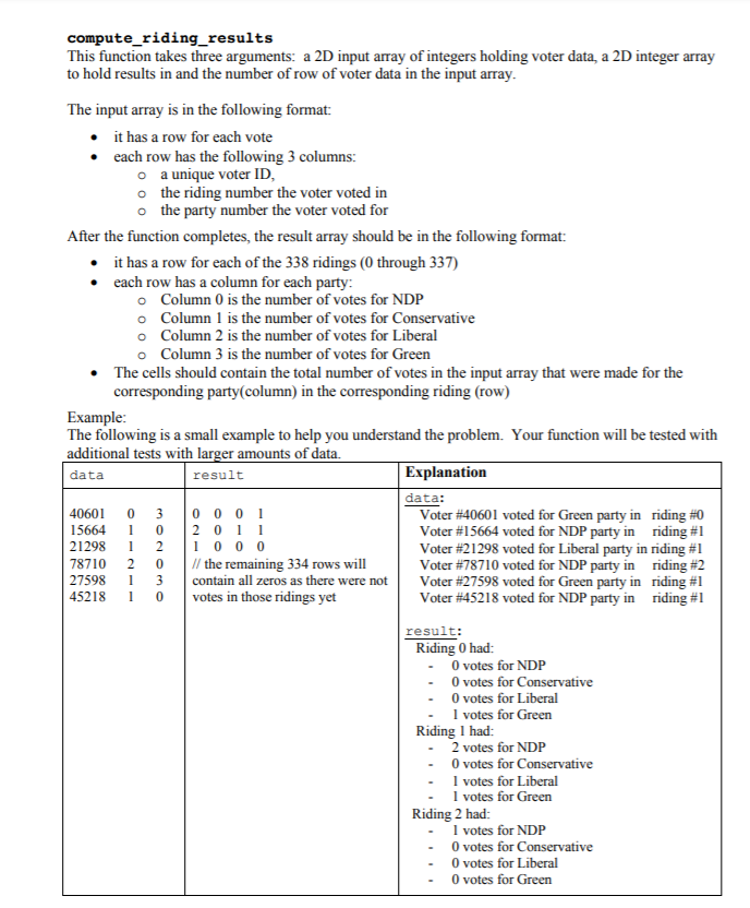 Solved Please write the function below and test in main (Use | Chegg.com