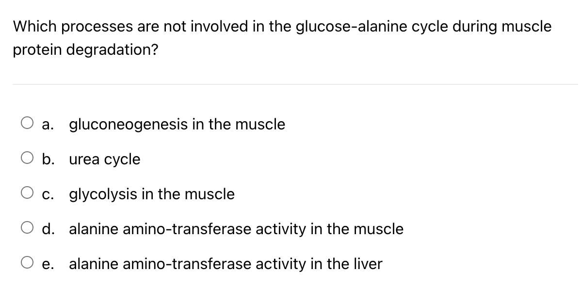 Solved Which processes are not involved in the | Chegg.com