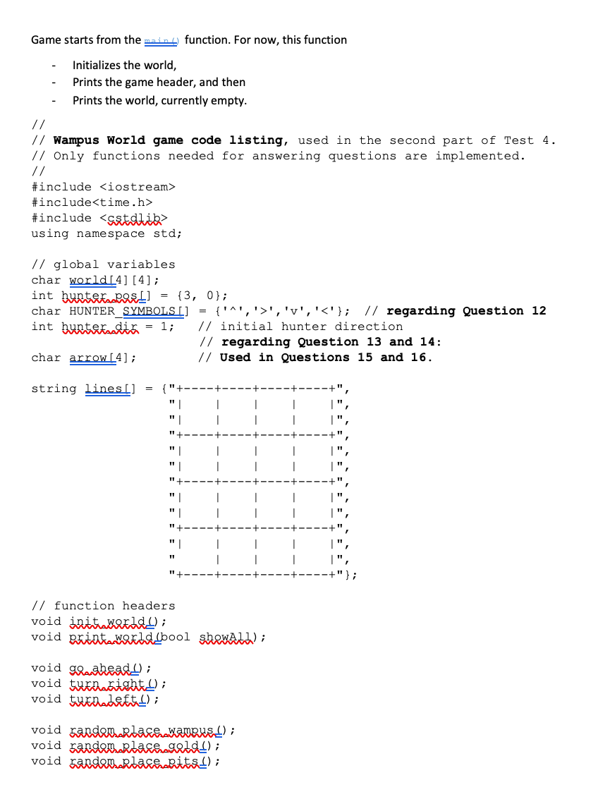 Solved Part II – Simple Coding Snippets (20 pts total) | Chegg.com