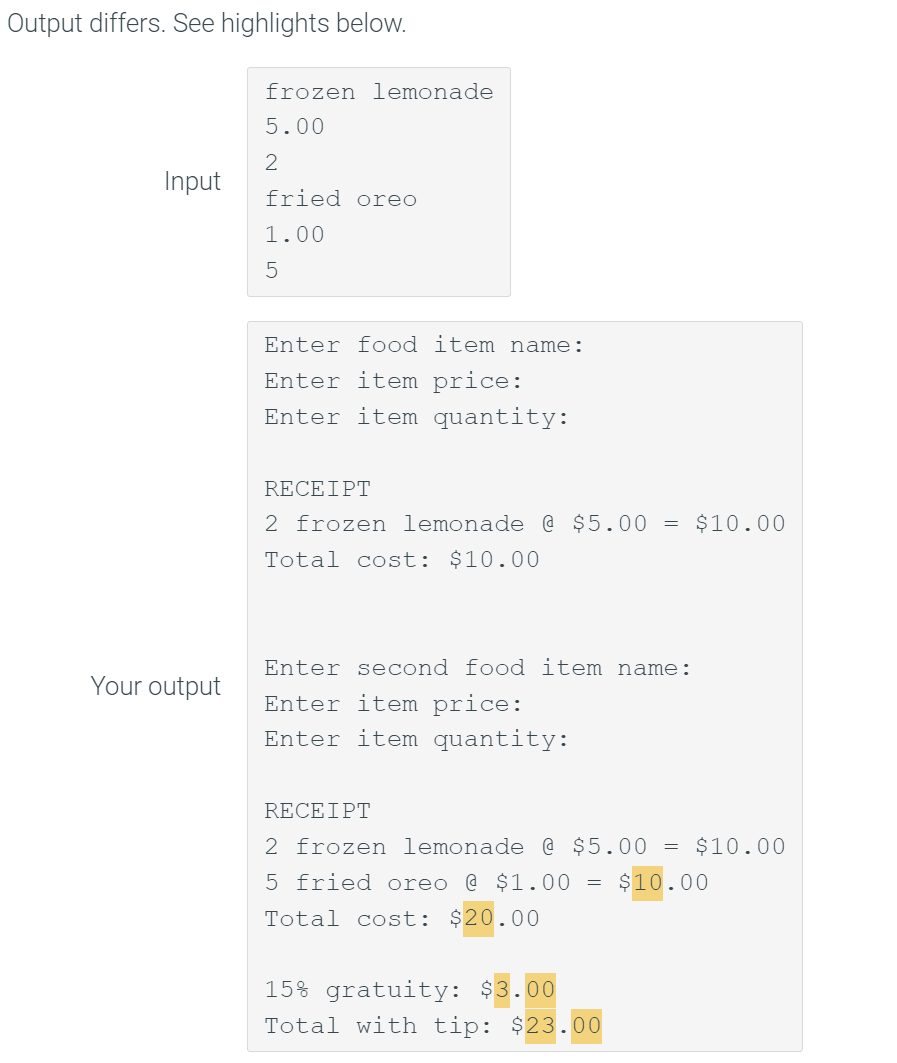 Solved **PLEASE CORRECT MY CODE. I do not understand why | Chegg.com