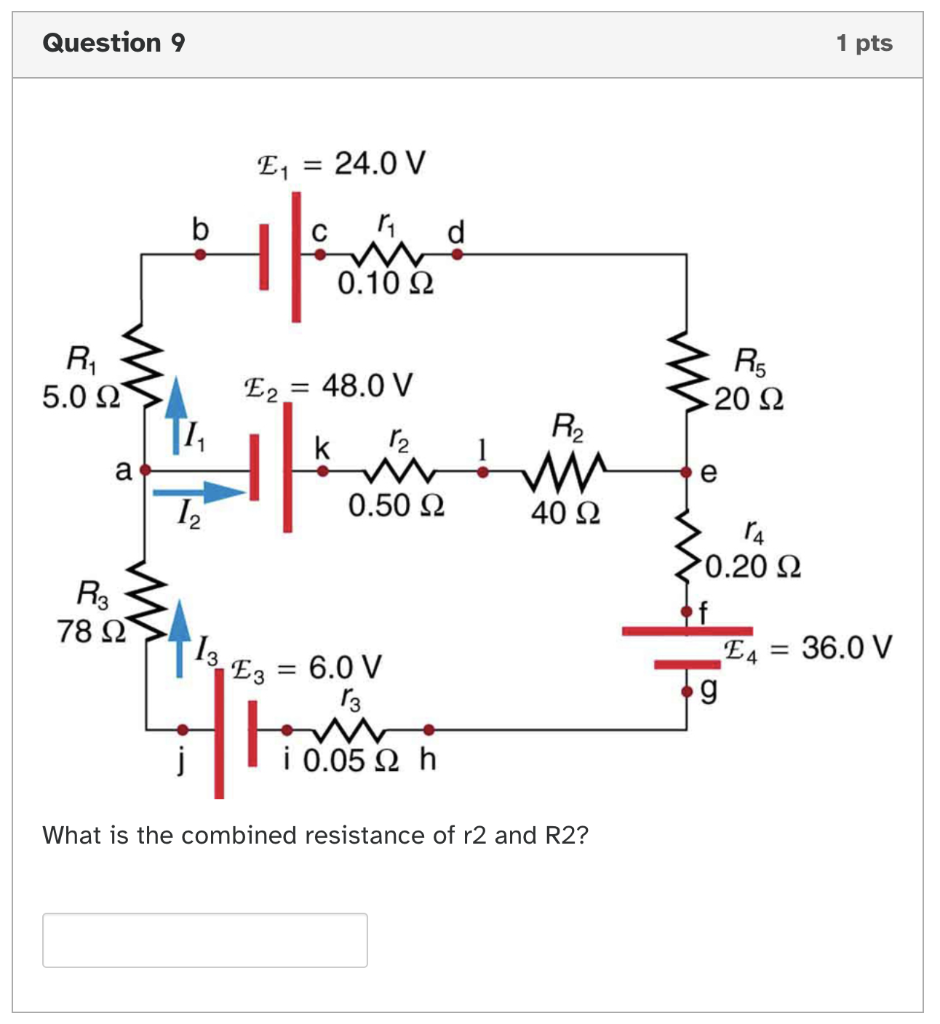 Solved What is the combined resistance of r2 and R2 ? | Chegg.com