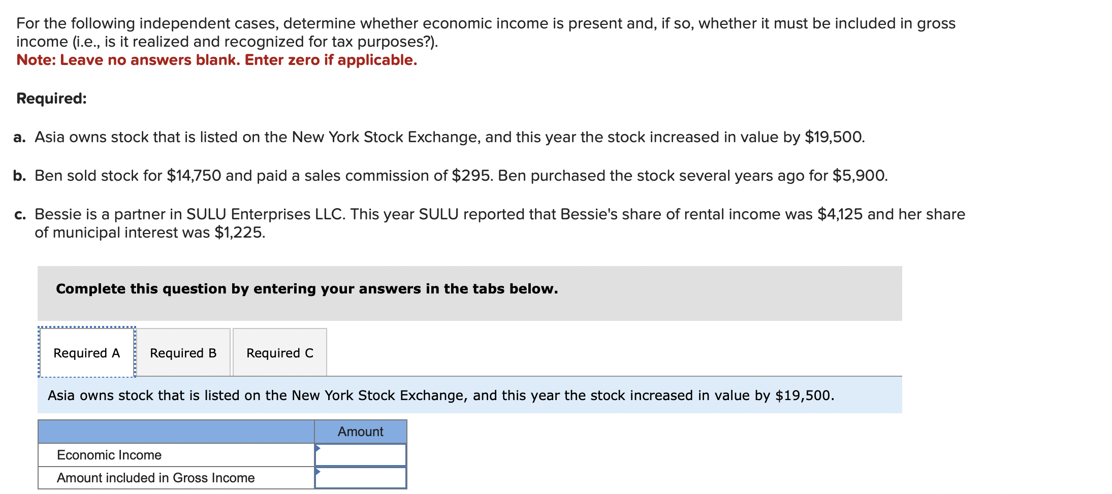Solved For the following independent cases, determine | Chegg.com