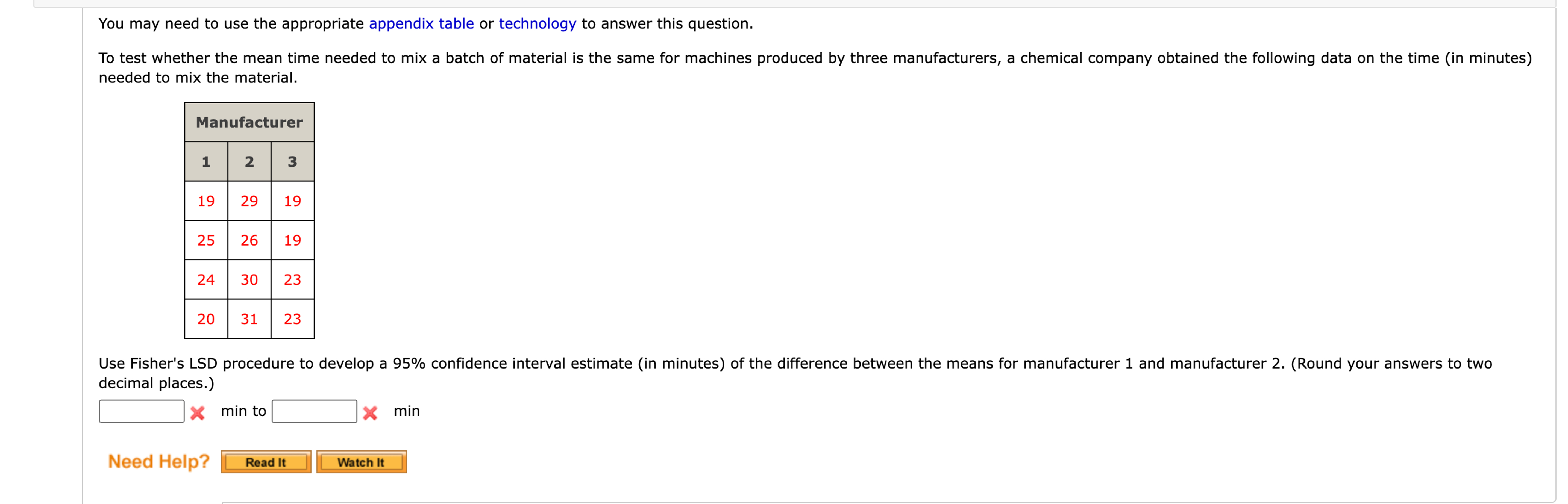Solved You may need to use the appropriate appendix table or | Chegg.com