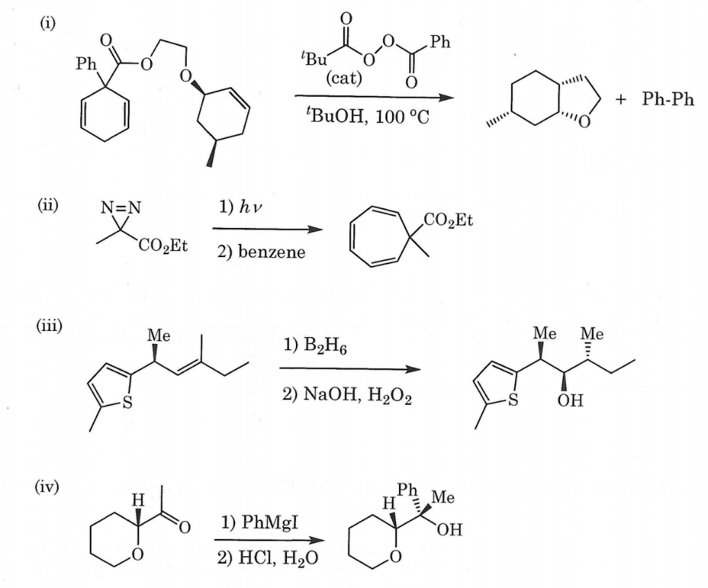 Solved Draw curly arrow mechanisms for the following | Chegg.com