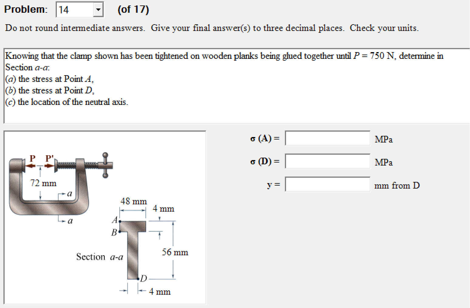 Solved Problem: (of 17) Do not round intermediate answers. | Chegg.com