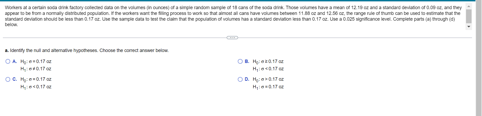 Solved We'll be using the X2 cdf program again to find a | Chegg.com