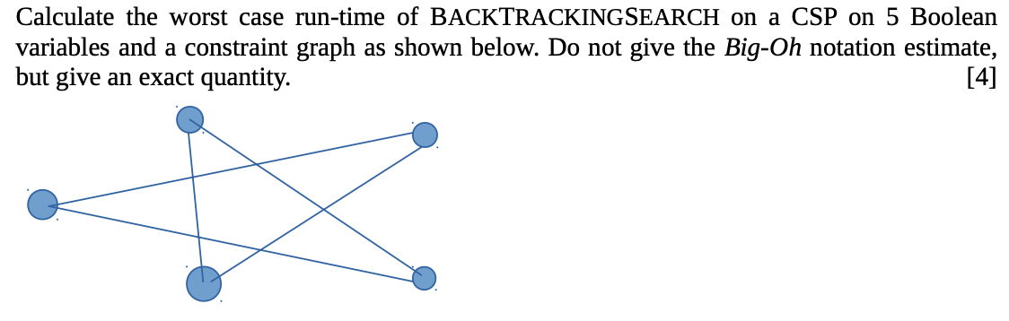 Solved Calculate the worst case run-time of | Chegg.com