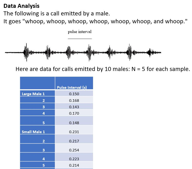 Solved 1. Calculate the mean pulse interval, standard | Chegg.com