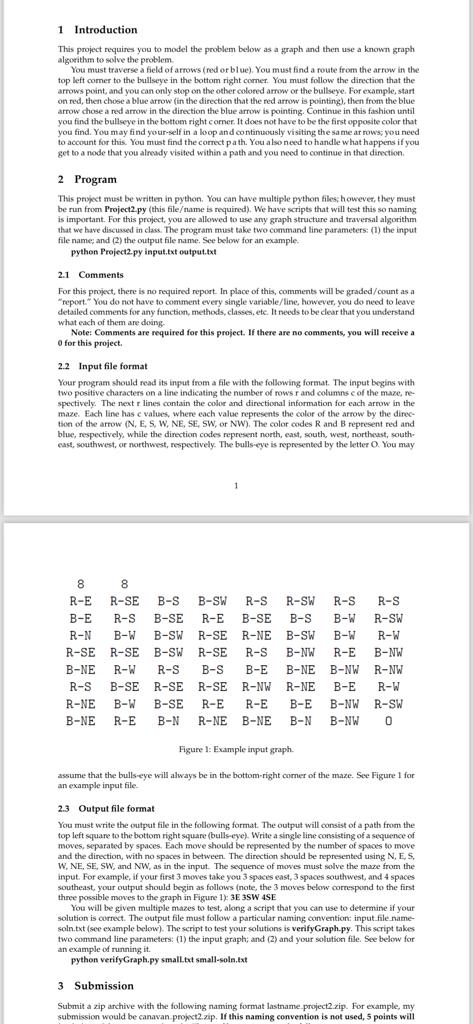 Solved 1 Introduction This project requires you to model the | Chegg.com