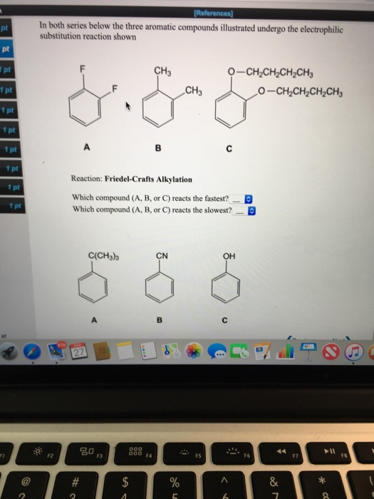 Solved In both series below the three aromatic compounds | Chegg.com