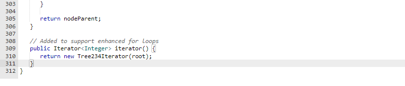Solved In this lab, the Tree234 class is extended to support | Chegg.com