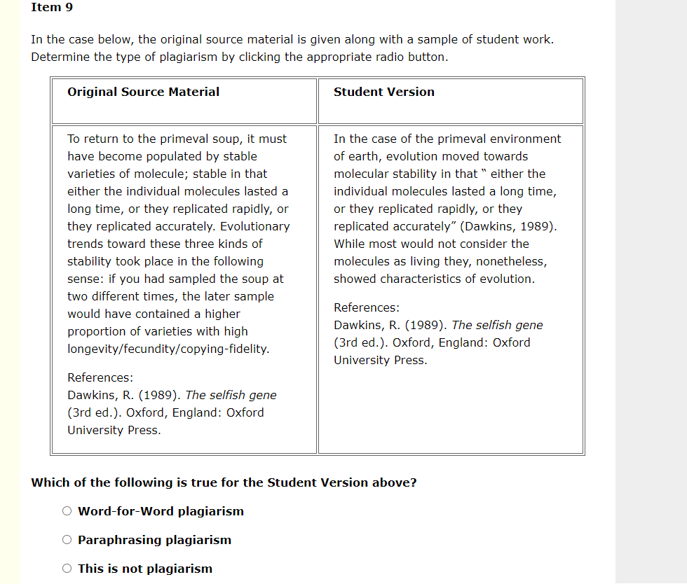 Solved Item 1 In the case below, the original source | Chegg.com
