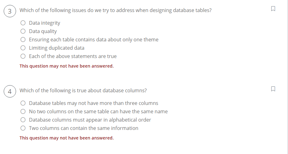 Solved 1 The relational database model is named after the | Chegg.com