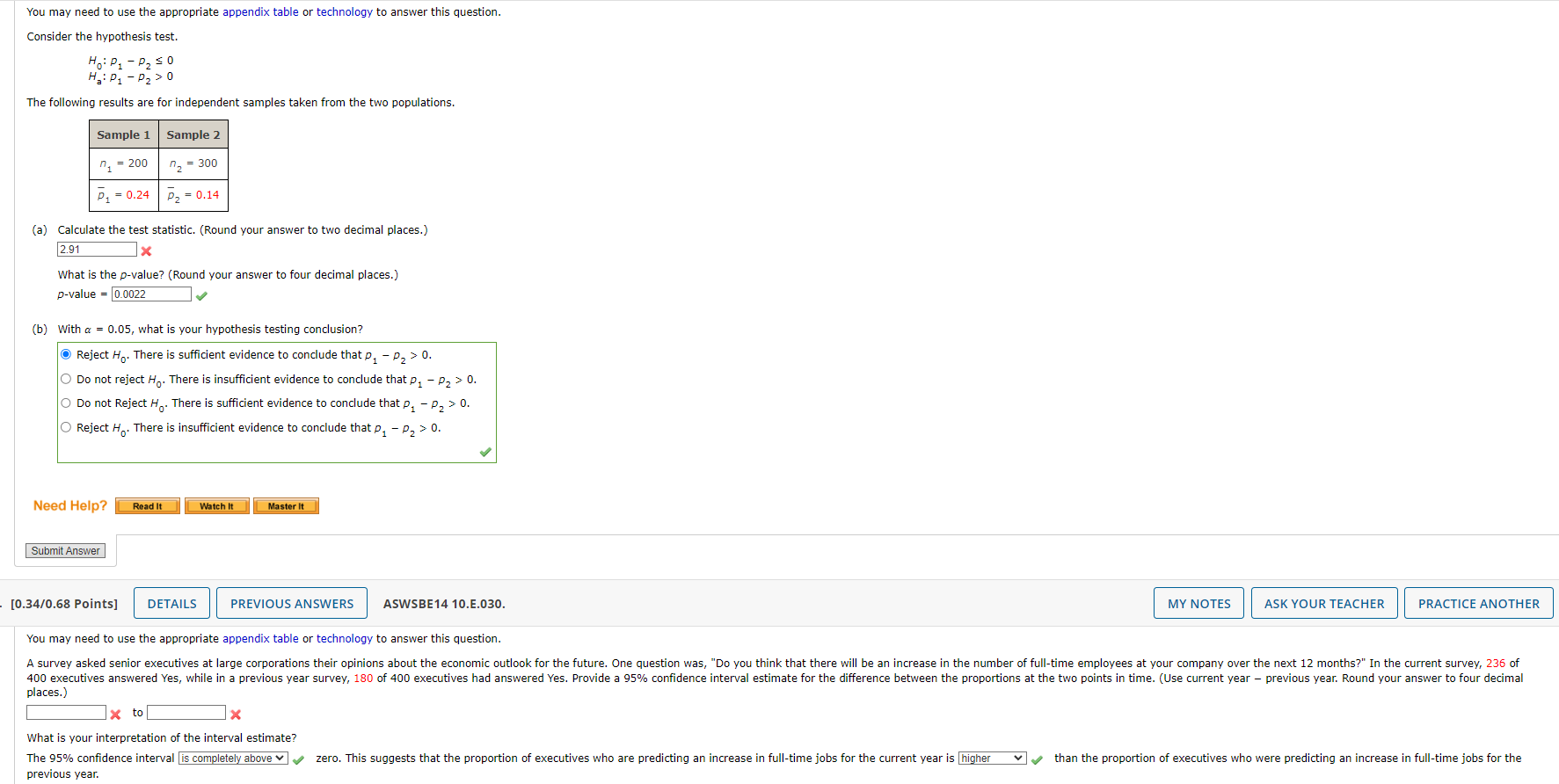 Solved You may need to use the appropriate appendix table or | Chegg.com