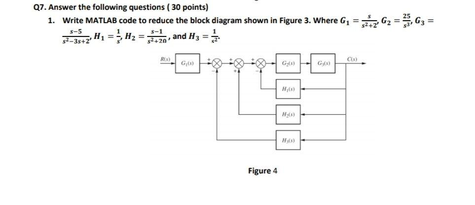 Solved Q7 Answer The Following Questions 30 Points 1 