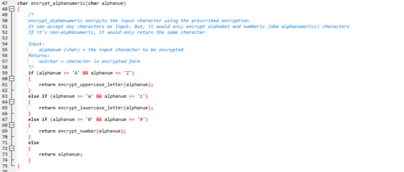 Solved Create a program that encrypts the message of max. | Chegg.com