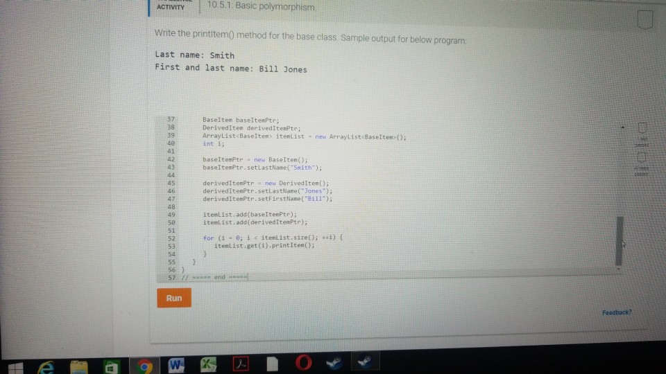 Solved LE zyBooks catalog Help/FAO 8 ACRNENEasic | Chegg.com
