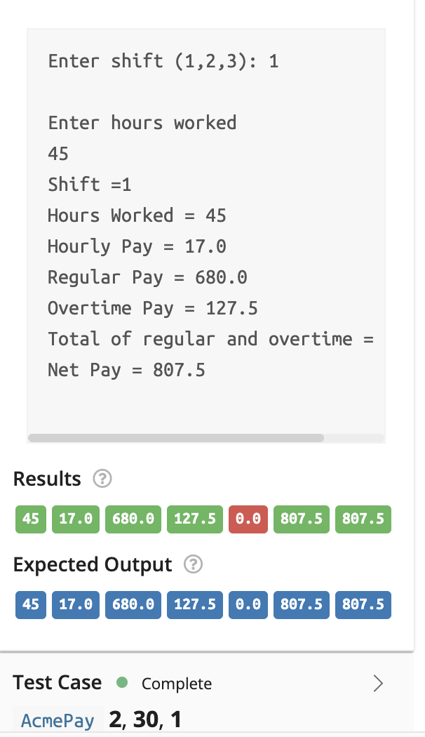 Solved + Instructions Acme Parts runs a small factory and | Chegg.com