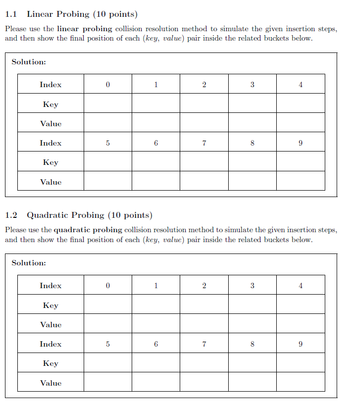 Suppose Roihn is using a hash table to store | Chegg.com