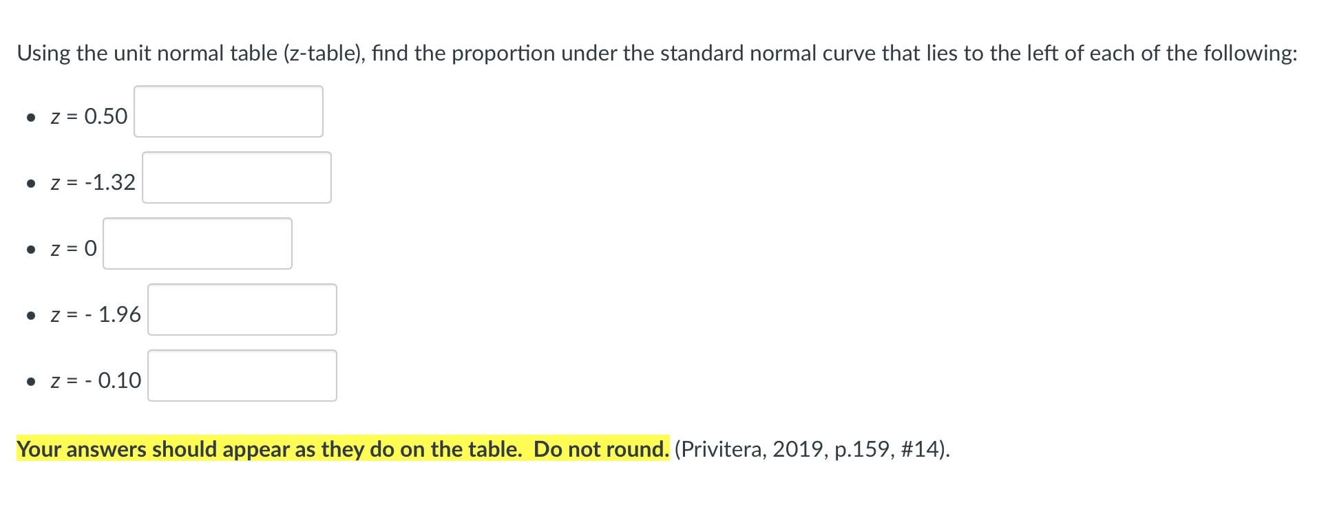 [Solved]: Using the unit normal table (z-table), find the