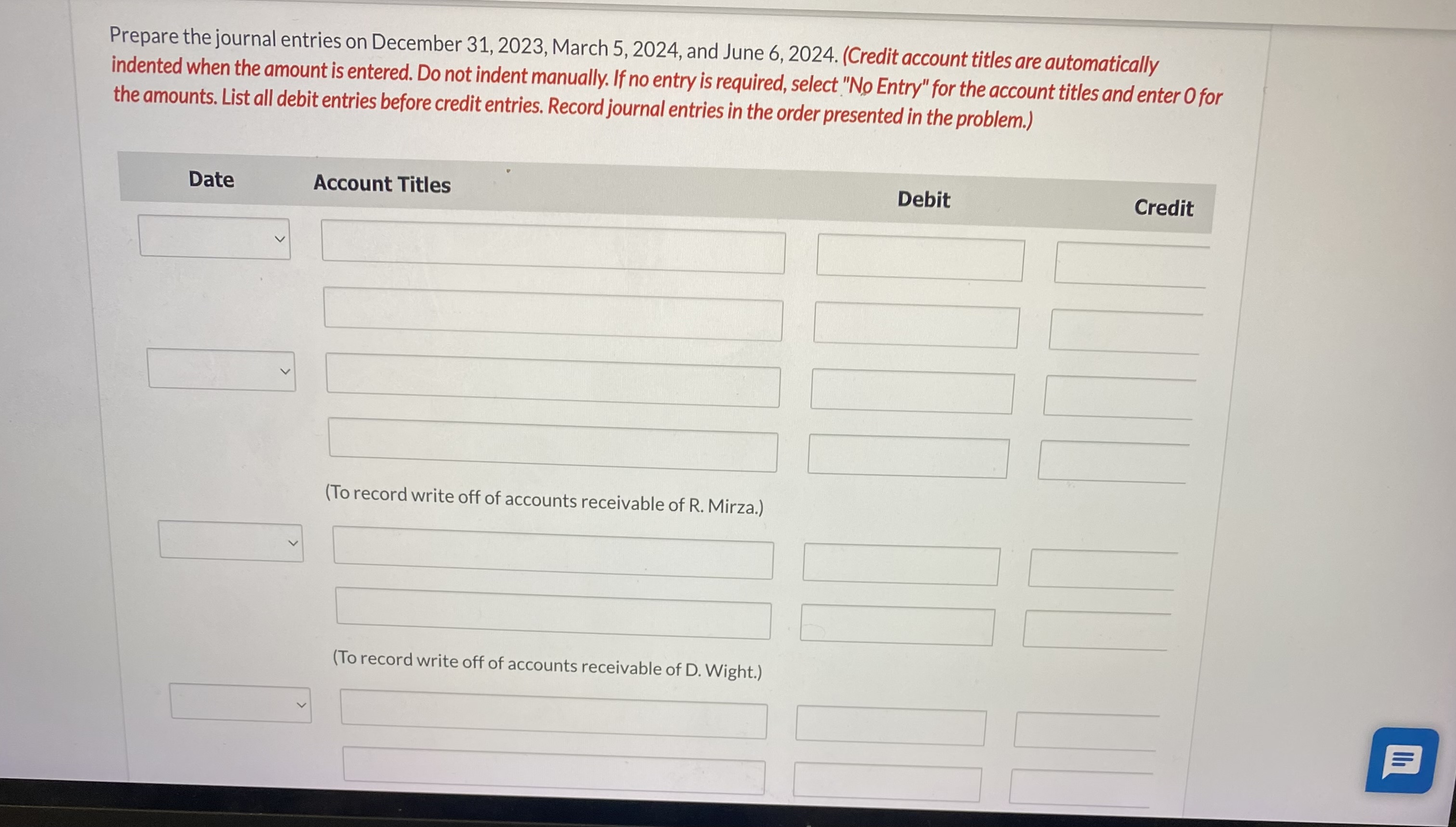 Solved Accounts receivable transactions are provided below | Chegg.com