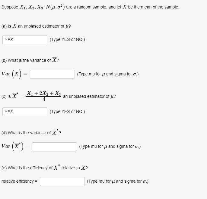 Solved Suppose X1, X2, X3-N(u, o) are a random sample, and | Chegg.com