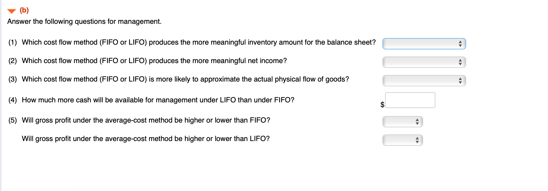 Solved Problem 6-4A (Part Level Submission) The management | Chegg.com