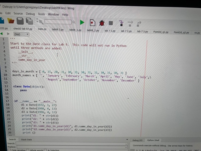 Solved I am using python,please show me the correct | Chegg.com