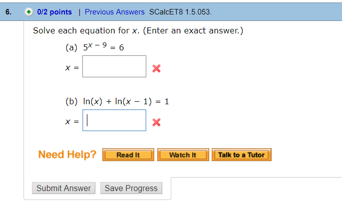 Solved 6. 0/2 points| Previous Answers SCalcET8 1.5.053 | Chegg.com Solved 6. 0/2 points| Previous Answers SCalcET8 1.5.053 | Chegg.com