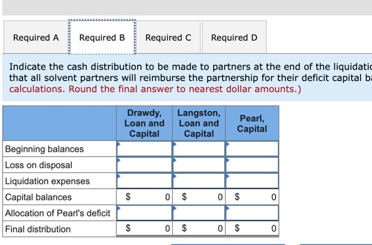 Solved Following is a series of independent cases. In each | Chegg.com