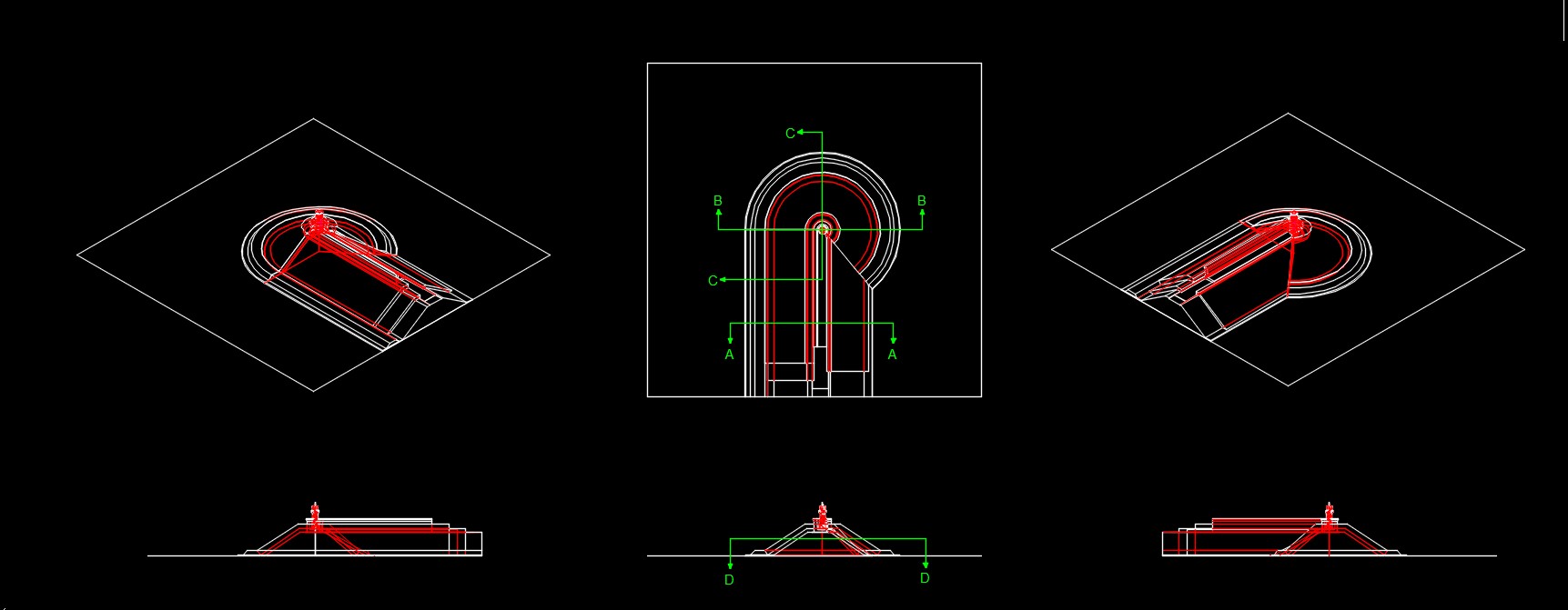 Solved There are top and front view in the middle. And there | Chegg.com | Chegg.com