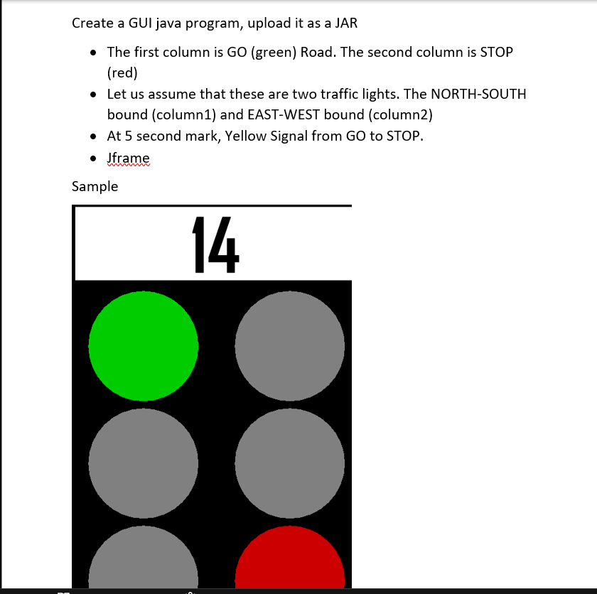 Solved Create A Gui Java Program Upload It As A Jar • The 4533