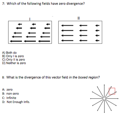 Solved 7: Which of the following fields have zero | Chegg.com