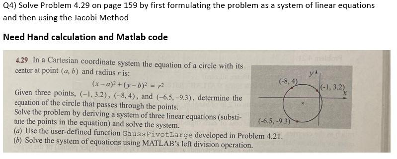 Solved Q4) Solve Problem 4.29 on page 159 by first | Chegg.com