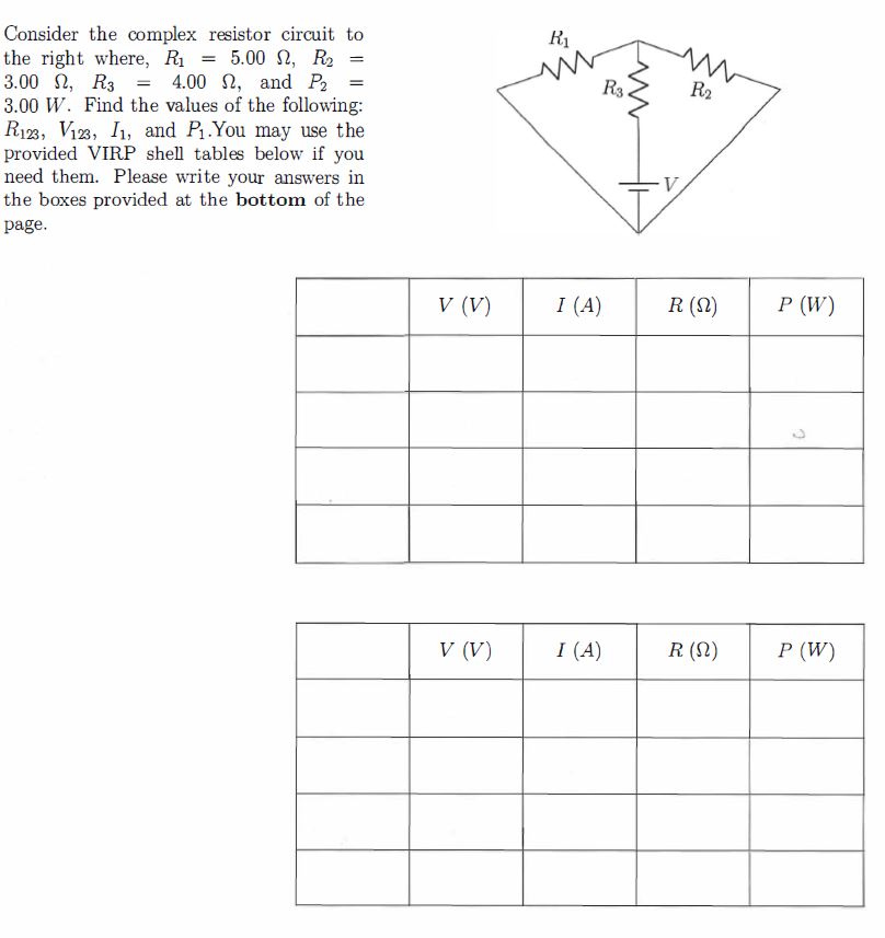 Solved Consider the complex resistor circuit tothe right | Chegg.com