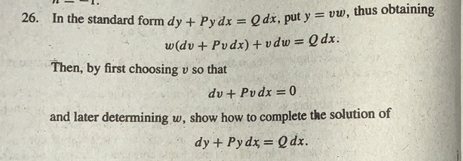 Solved 24.)(x+a)y' = bx - ny; a, b, n are constants with n | Chegg.com
