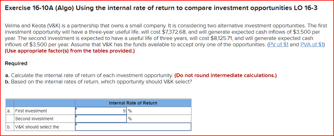 Solved Exercise 12−12 A (Algo) How the allocation of fixed | Chegg.com